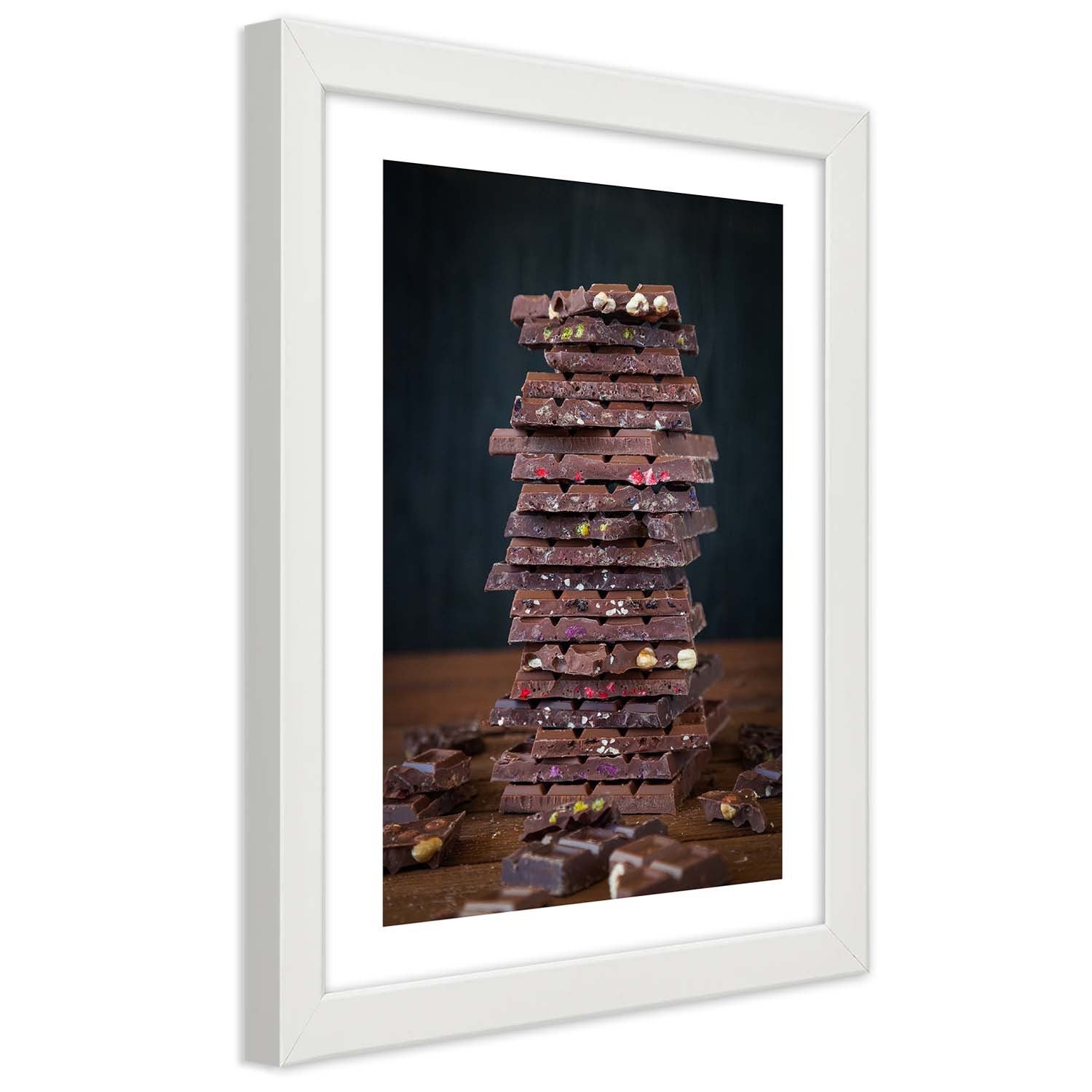 Quadro con cornice, Torre di cioccolato da dessert - 70x100 | Leroy Merlin