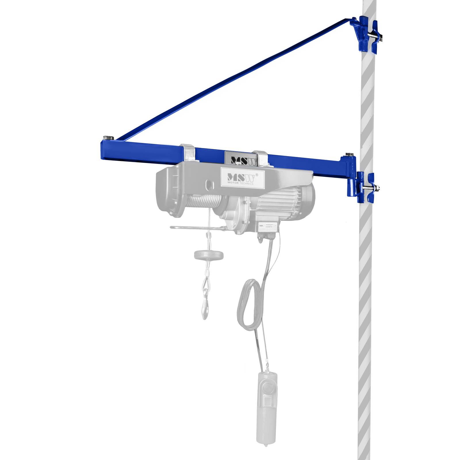 Bras de rotation pour palan - MSW - Capacité de charge: 600 kg ...