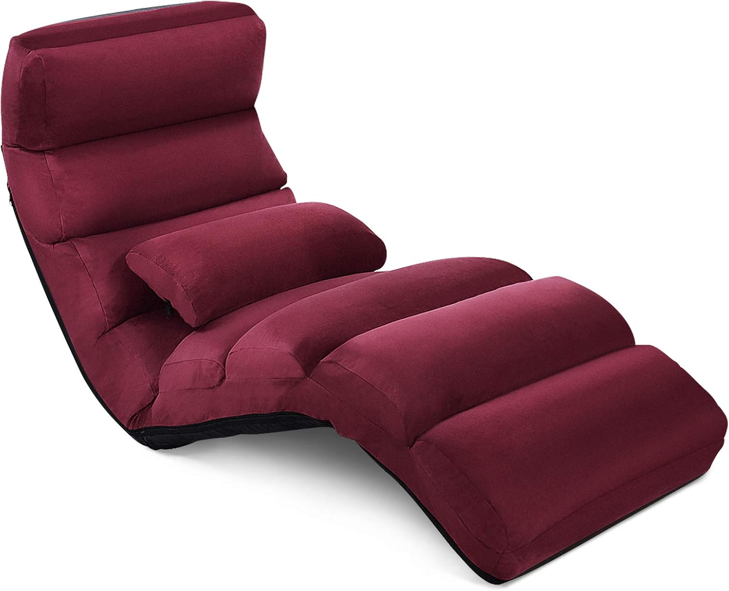 Fauteuil de Sol avec Dossier Inclinable Réglable sur 5 Niveaux,avec ...