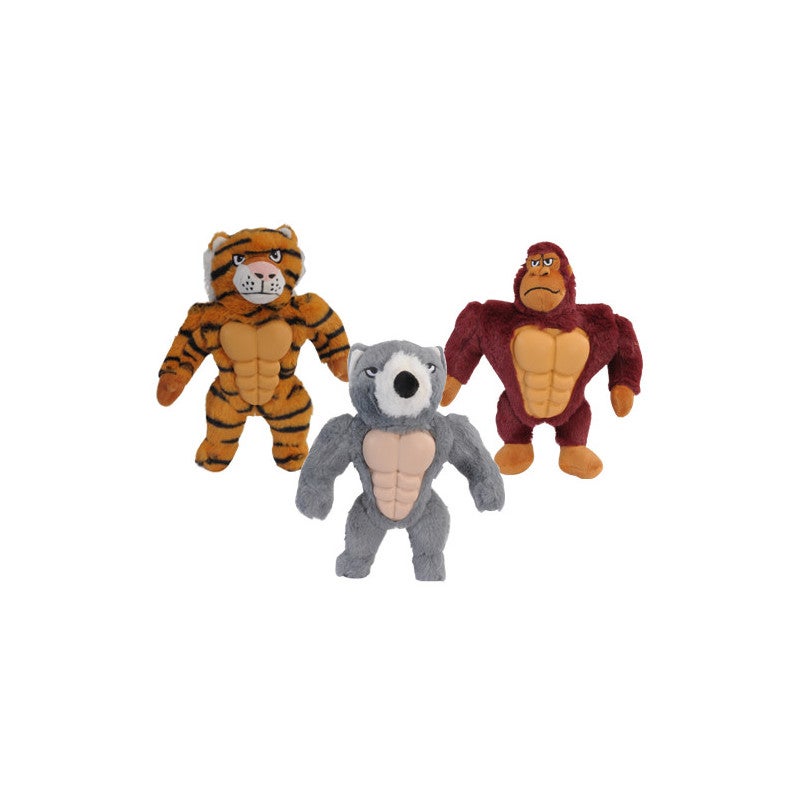 Jouet pour chien Camon Tiger en peluche et TPR 30 cm – Peluche durable ...