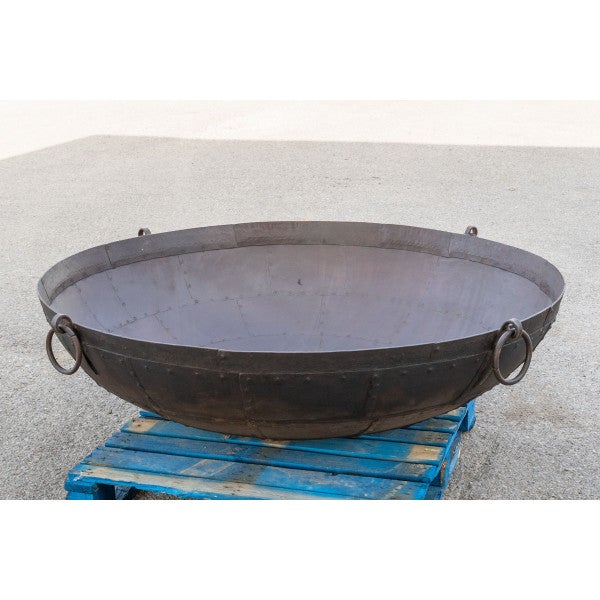 Biscottini Recipiente de hierro 178x178x45 cm adecuado como brasero de ...