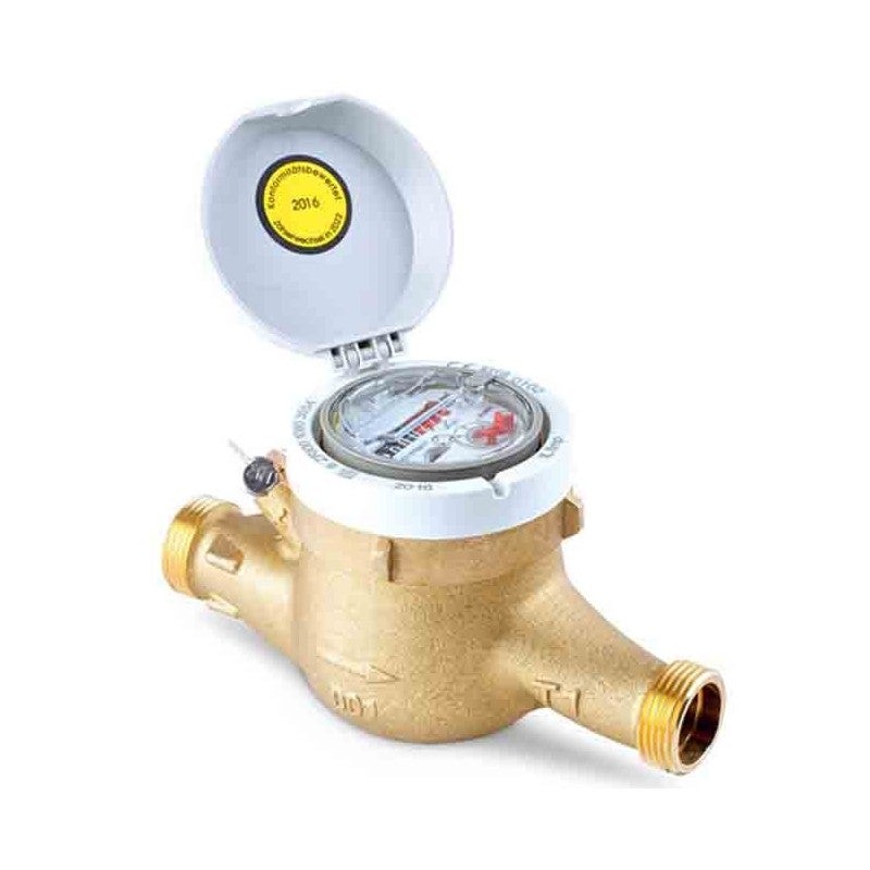 Contador de agua Chorro Múltiple latón para agua fría 25mm - 1 1/4 ...