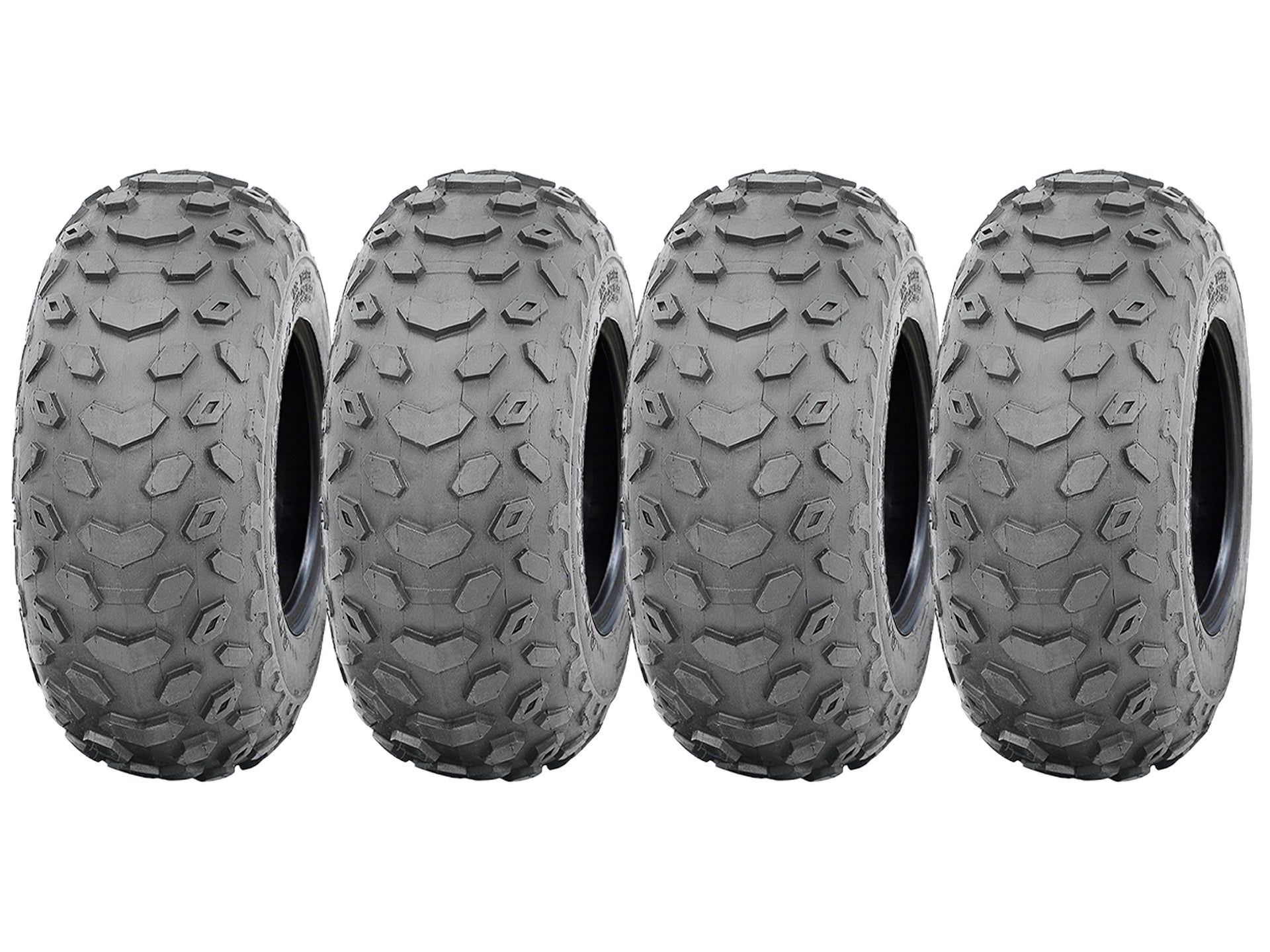 19x7.00-8 quad pneu ATV Wanda 19x7-8 ATV E marked road legal tyres set of 4 | Leroy Merlin