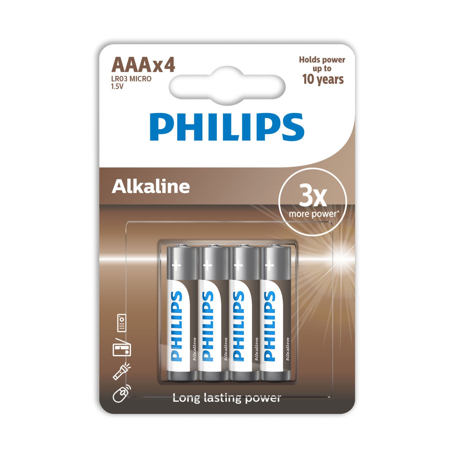 Philips LR03A4B/10 batteria per uso domestico Batteria monouso Mini ...