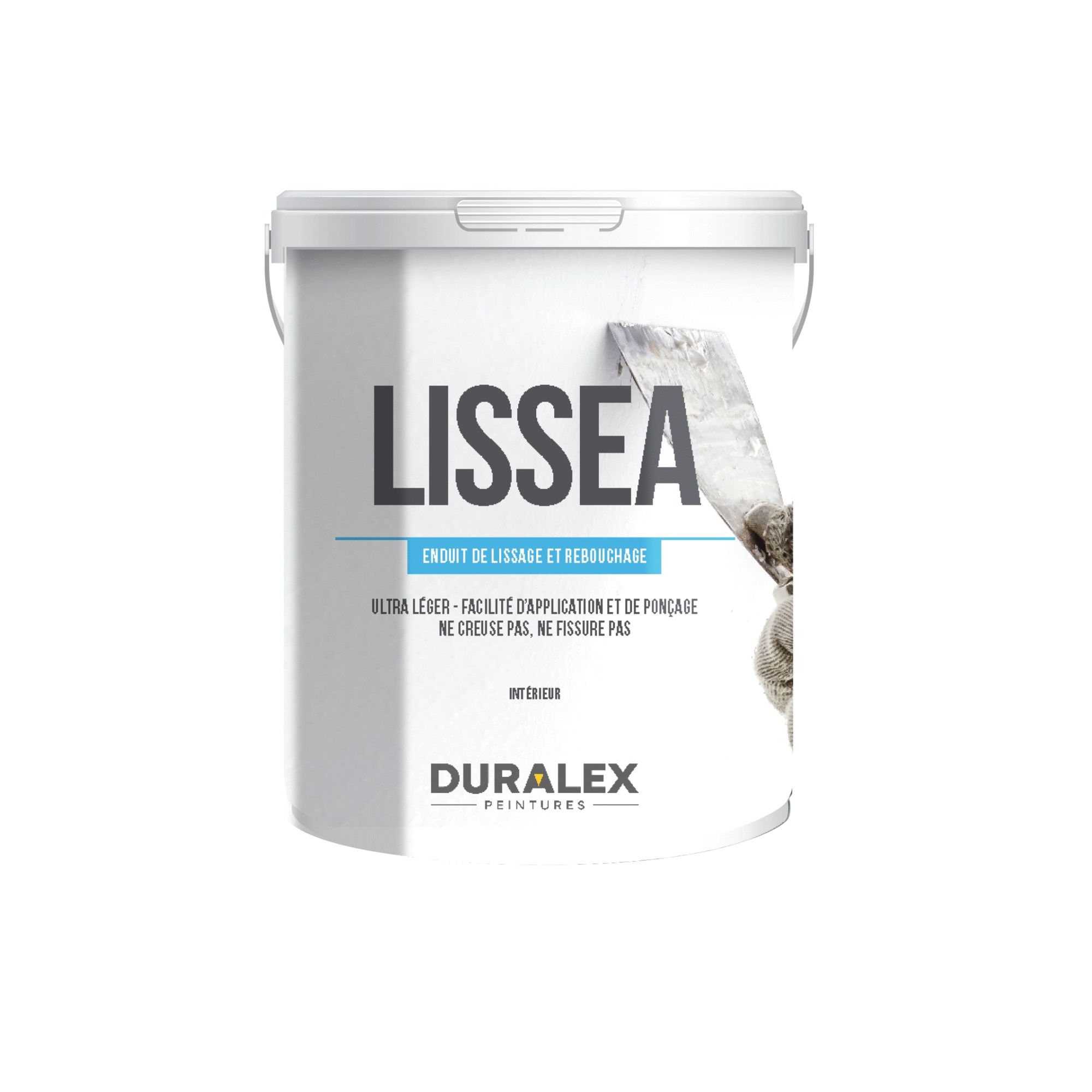 Enduit acrylique lissage et rebouchage 3L - DURALEX - 101100302 | Leroy ...