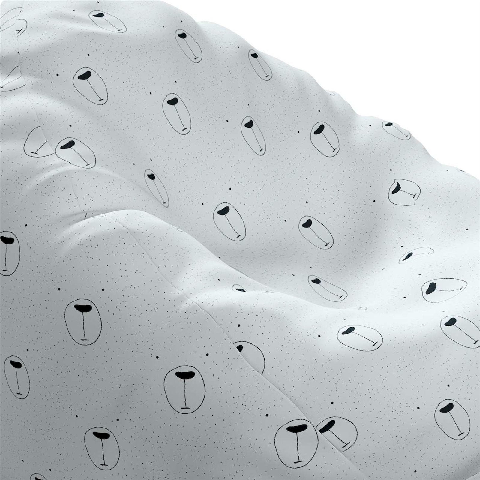 Pouf poire bowli Magic - 60 x 60 x 105 cm | Leroy Merlin