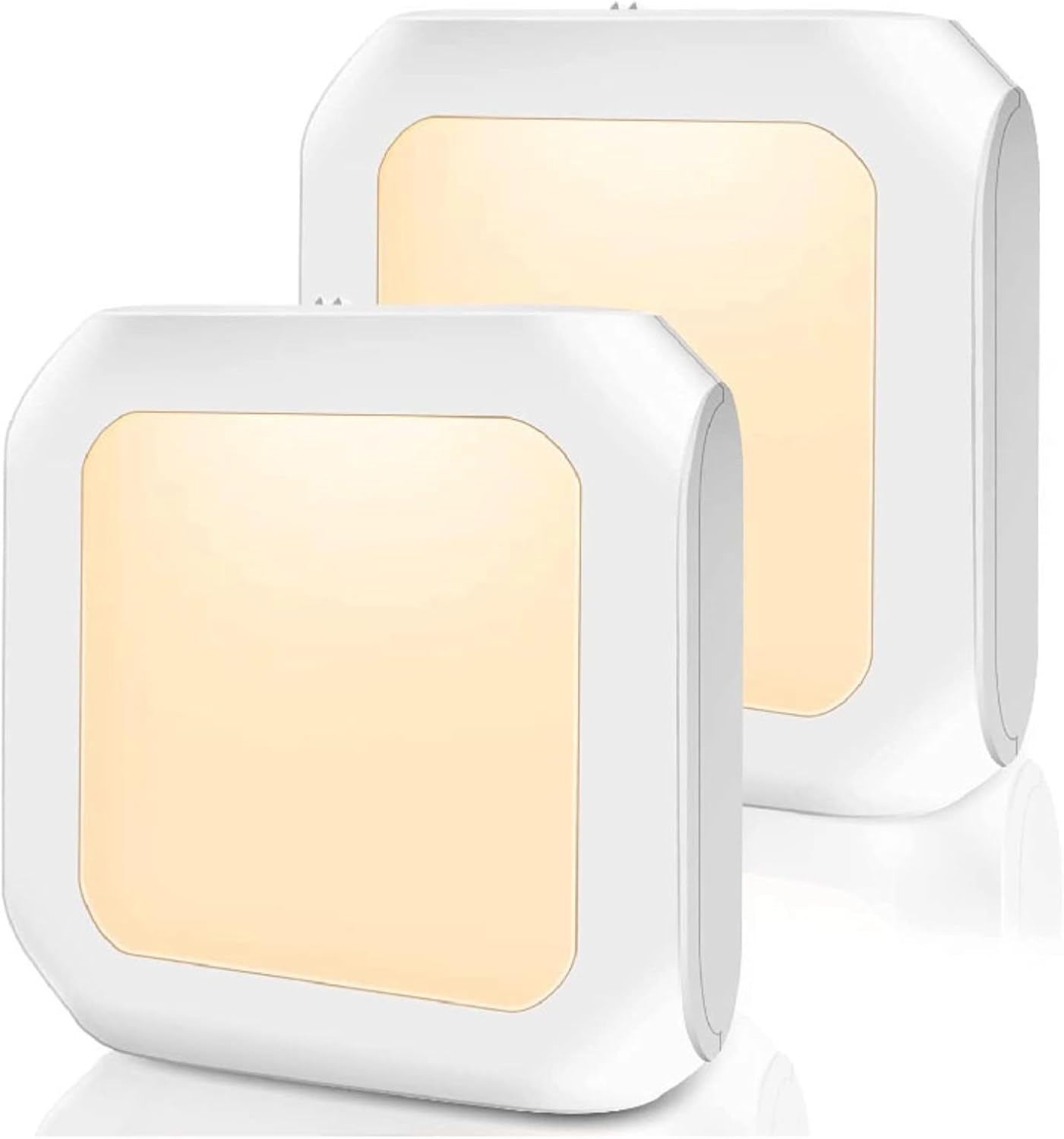 Applique murale/veilleuse LED, 2 veilleuses LED à brancher, avec ...