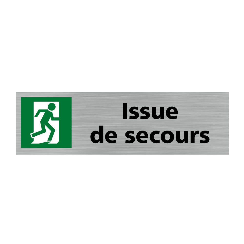 Pictogramme ISSUE DE SECOURS (Q0230) Matière Adhesif | Leroy Merlin
