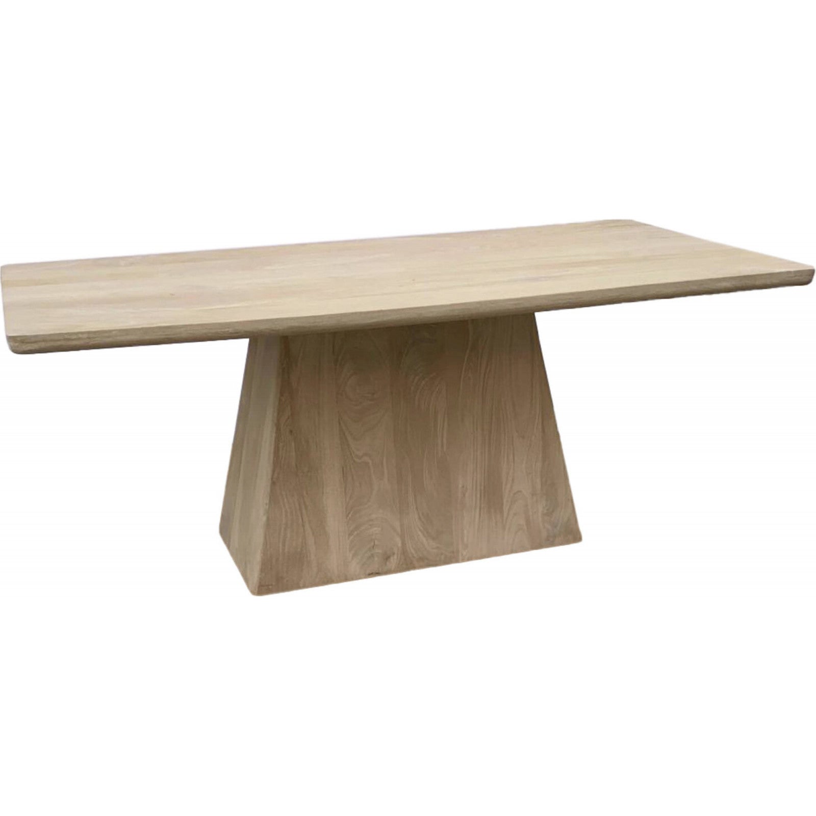 Table salon chic blanc épuré style moderne 180 x 90 x 72 cm Blanc épuré ...