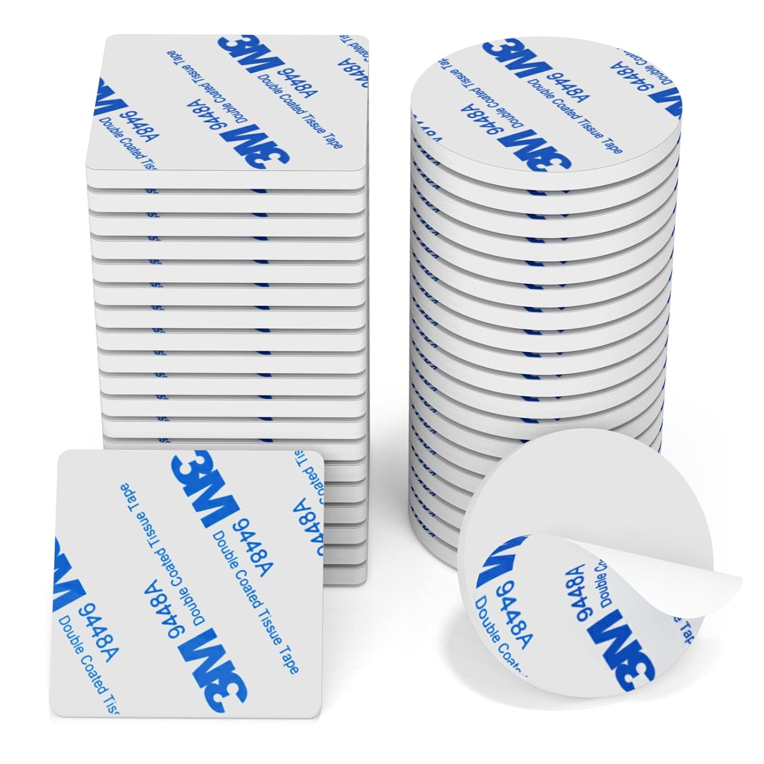 Adhesivo de espuma extrafuerte de doble cara, 40 unidades, almohadillas ...