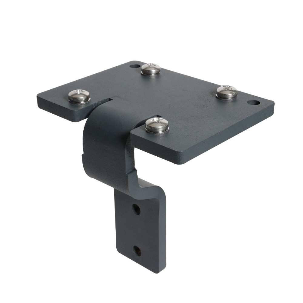 Support de Platine Fixation pour Muret - Clôture composite ou Aluminium ...