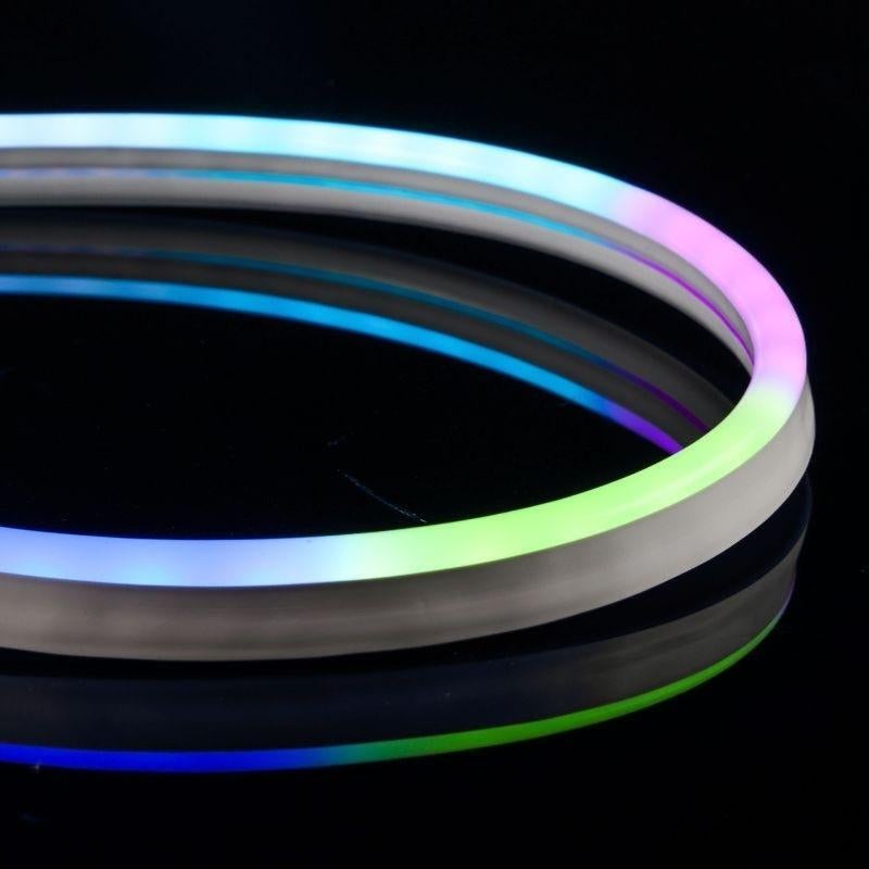 Neón Flexible Conectado LED RGBIC Tuya 24V 10M 60LED/m IP65 - SILAMP ...