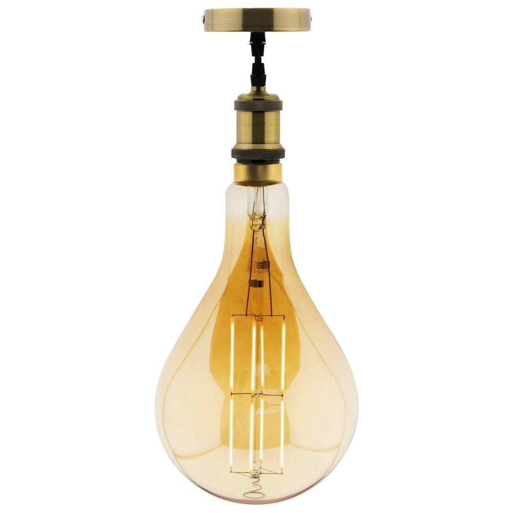 Ampoule LED géante E27 5W - Blanc chaud - 350lm 2500K - Kit de ...