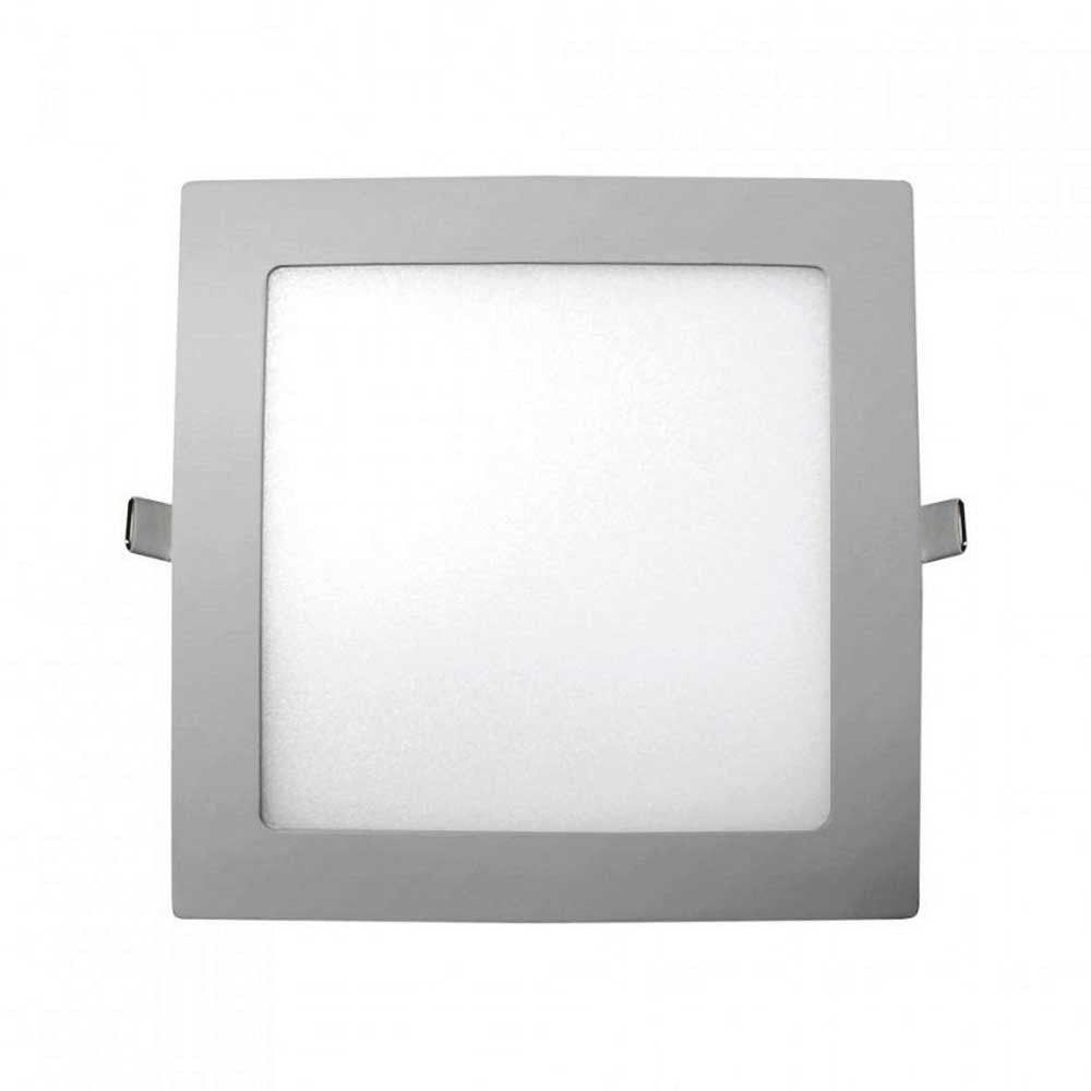 Downlight LED Ultra Fin Encastrable Carré 15W 1100lm 20,5x20,5cm 4000K ...