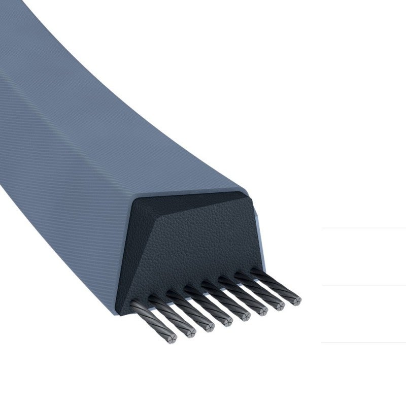 Courroie tondeuse Mitsuboshi LB31 trapézoïdale | 16,5 x 799 mm | Leroy ...