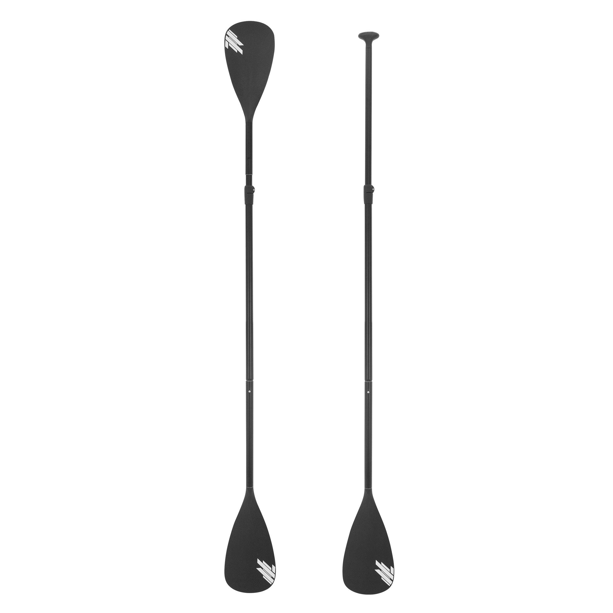 Pagaie 2 en 1 réglable pour SUP divisé à 4 sections en aluminium rame ...