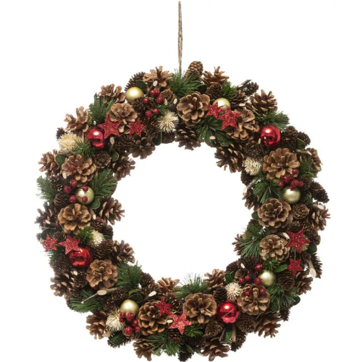 Couronne Pomme De Pin Noel