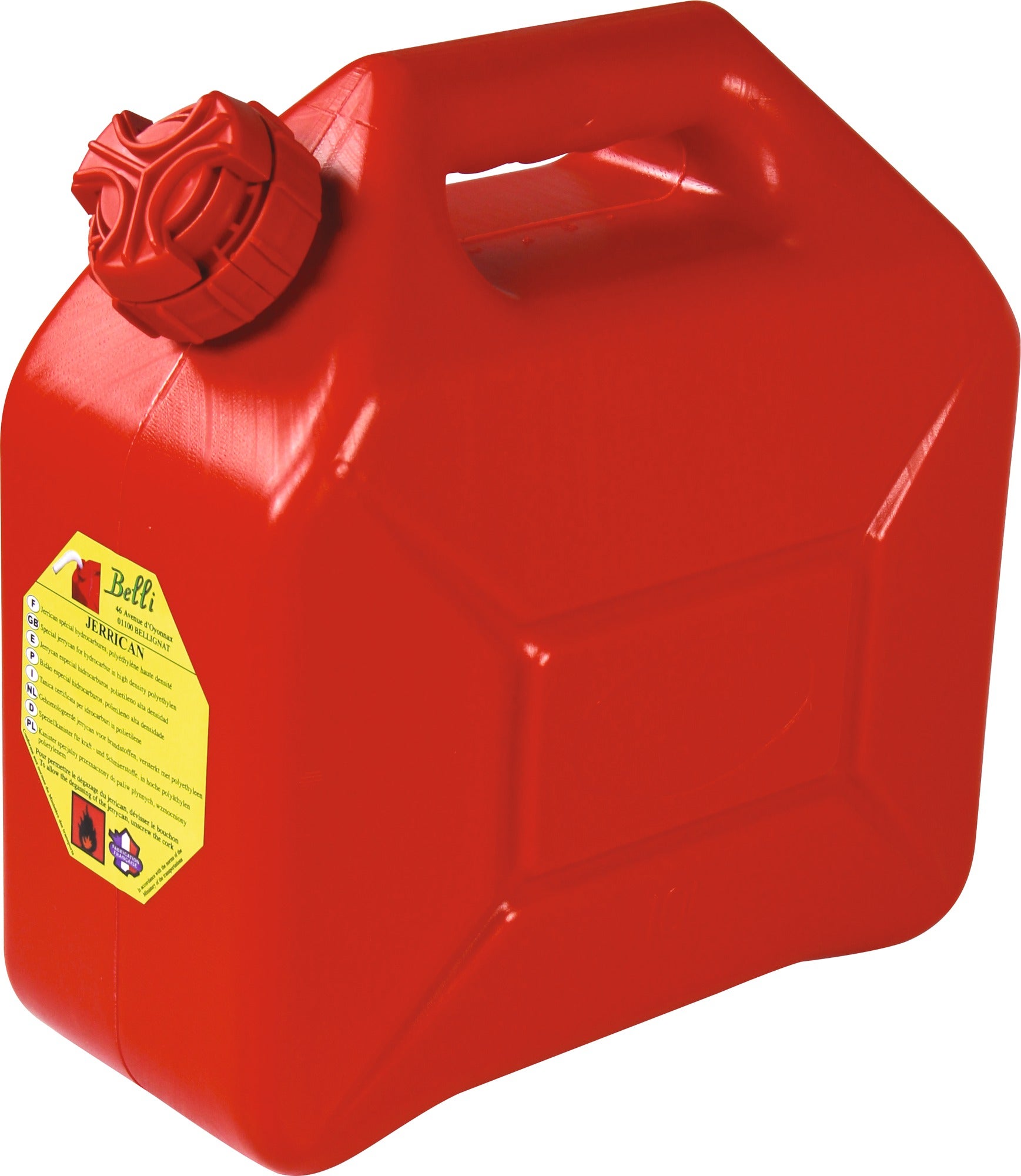 Jerrican hydrocarbure bec verseur Bellijardin - 10 l | Leroy Merlin