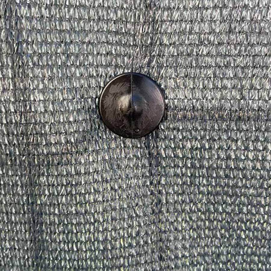 Clips rapide Noir de fixation pour brise-vue sur grillage rigide x 50 ...