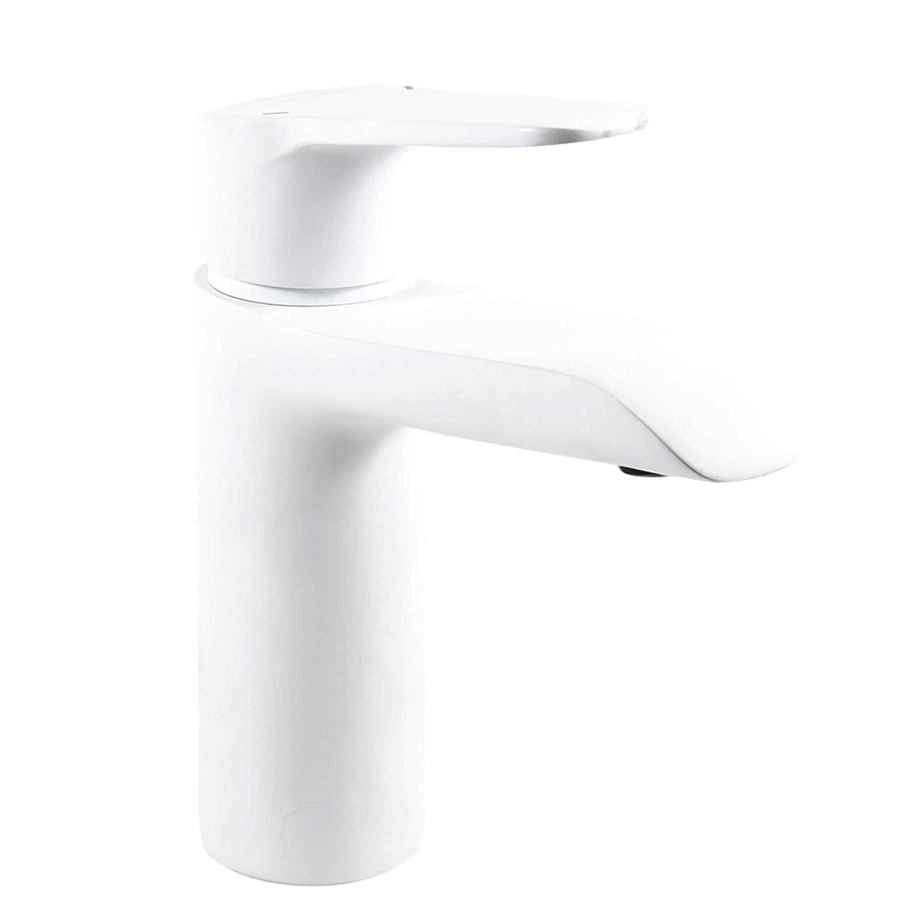 Mezclador de lavabo CLEVER Pro gama 100 modelo START ELEGANCE blanco ...