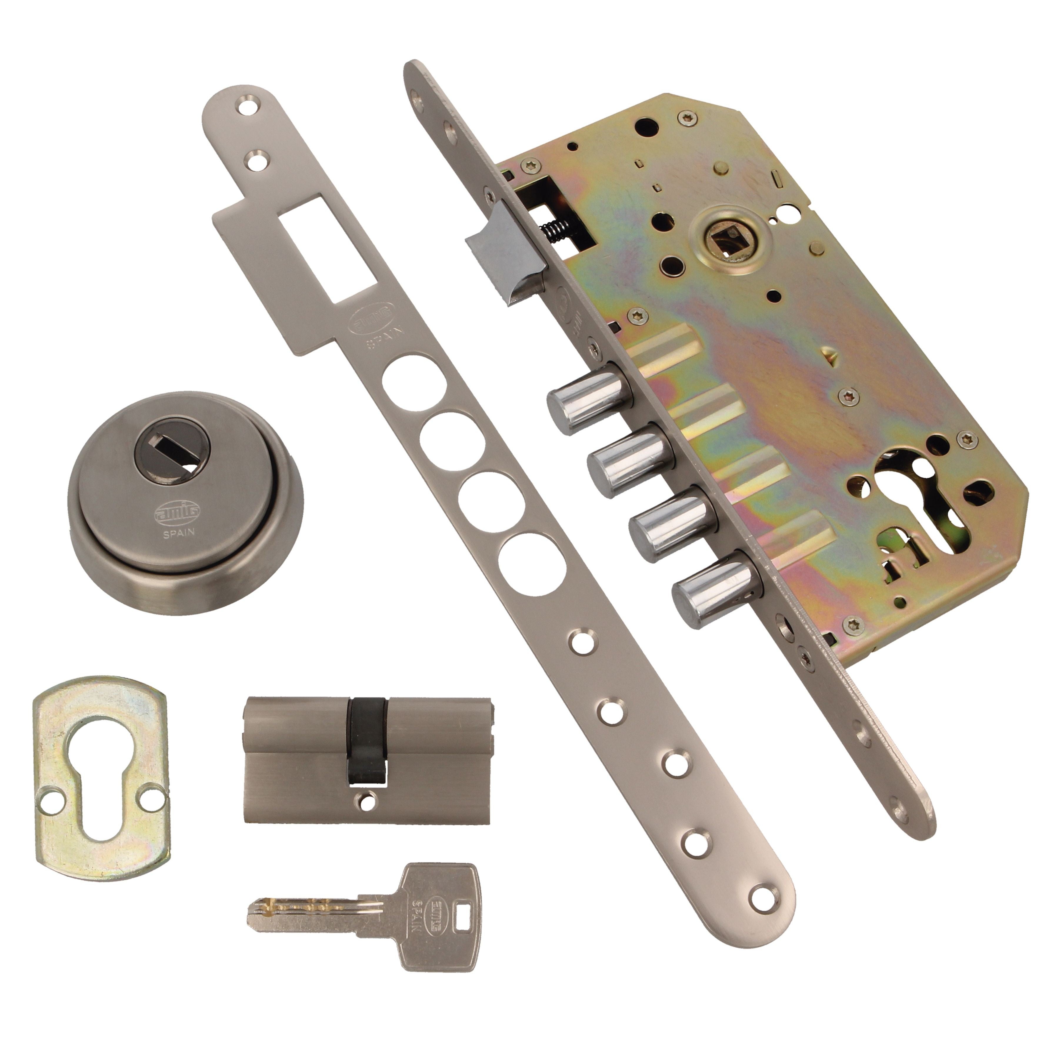 Cerradura 101 a/cromo mate amig | Leroy Merlin