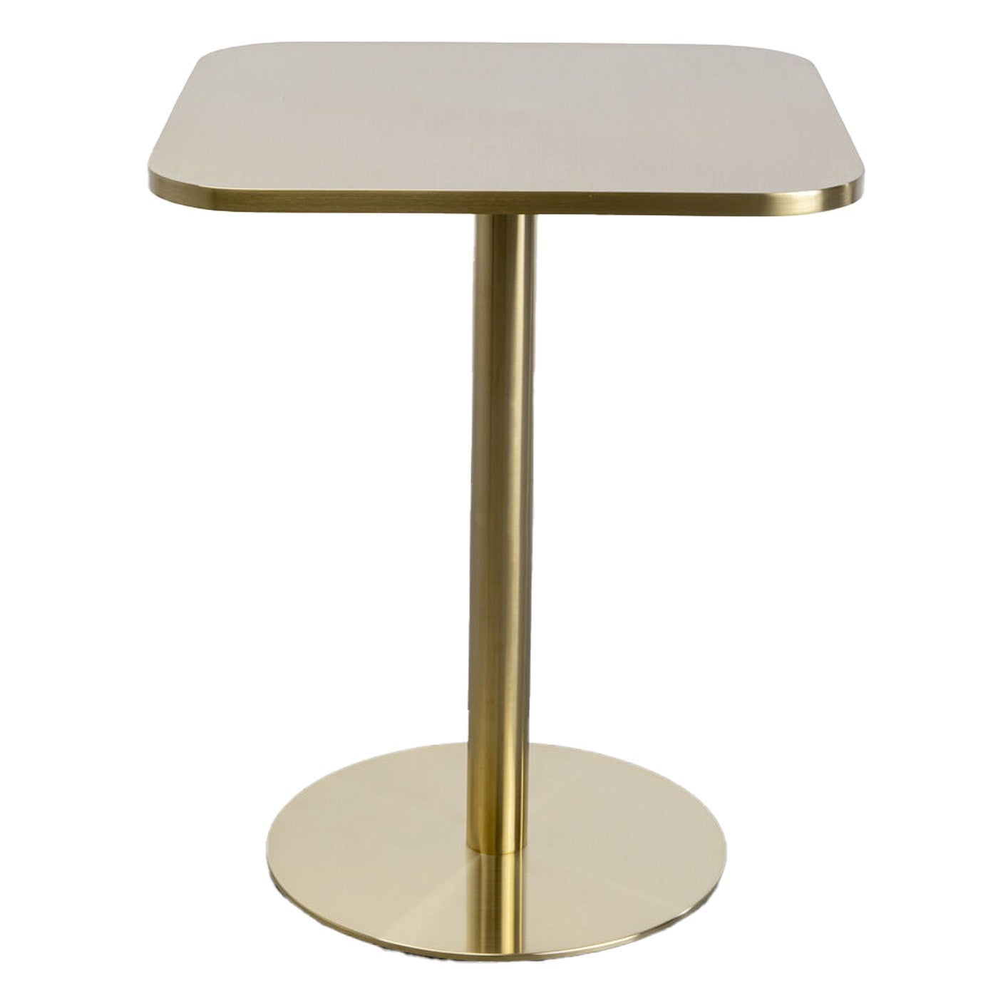 Table Julie 60x60cm dorée Kare Design | Leroy Merlin