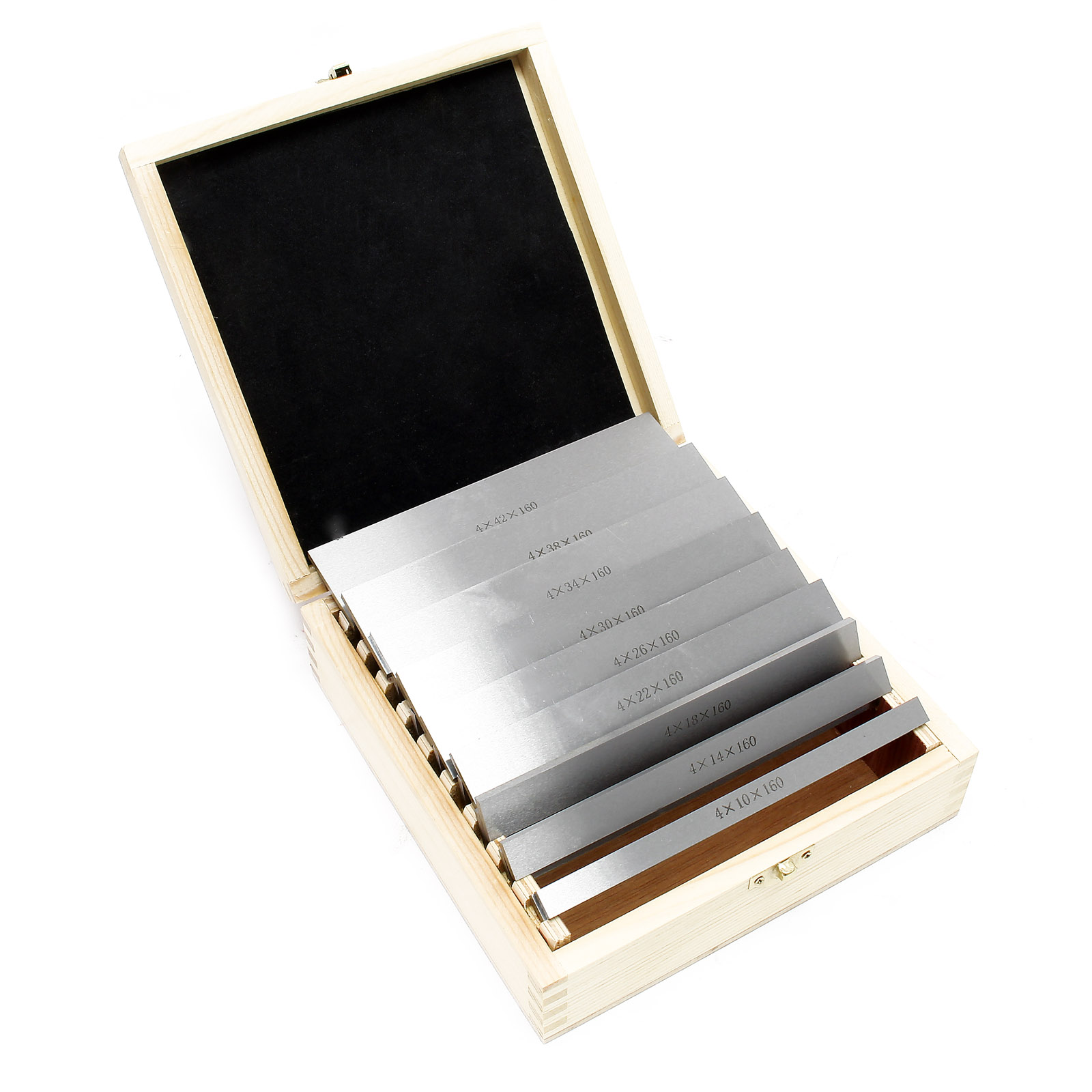 Jeu de cales parallèles 18 pièces 160mm 9 Paires Coffret de cales ...