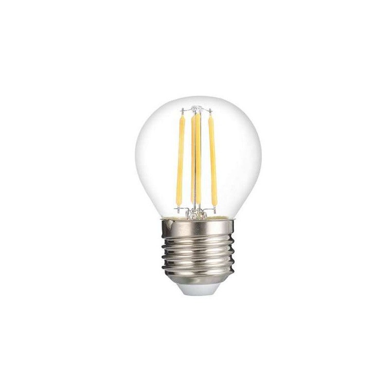 Bombilla led E27 G45 4W 320lm 2700K Dimmable Filamento | Leroy Merlin