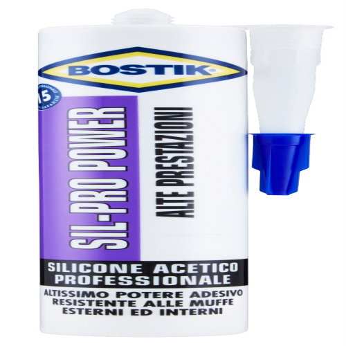 SILICONE ACÉTIQUE SIL PRO POWER BOSTIK BRUN RAL 8017 ML 300 | Leroy Merlin