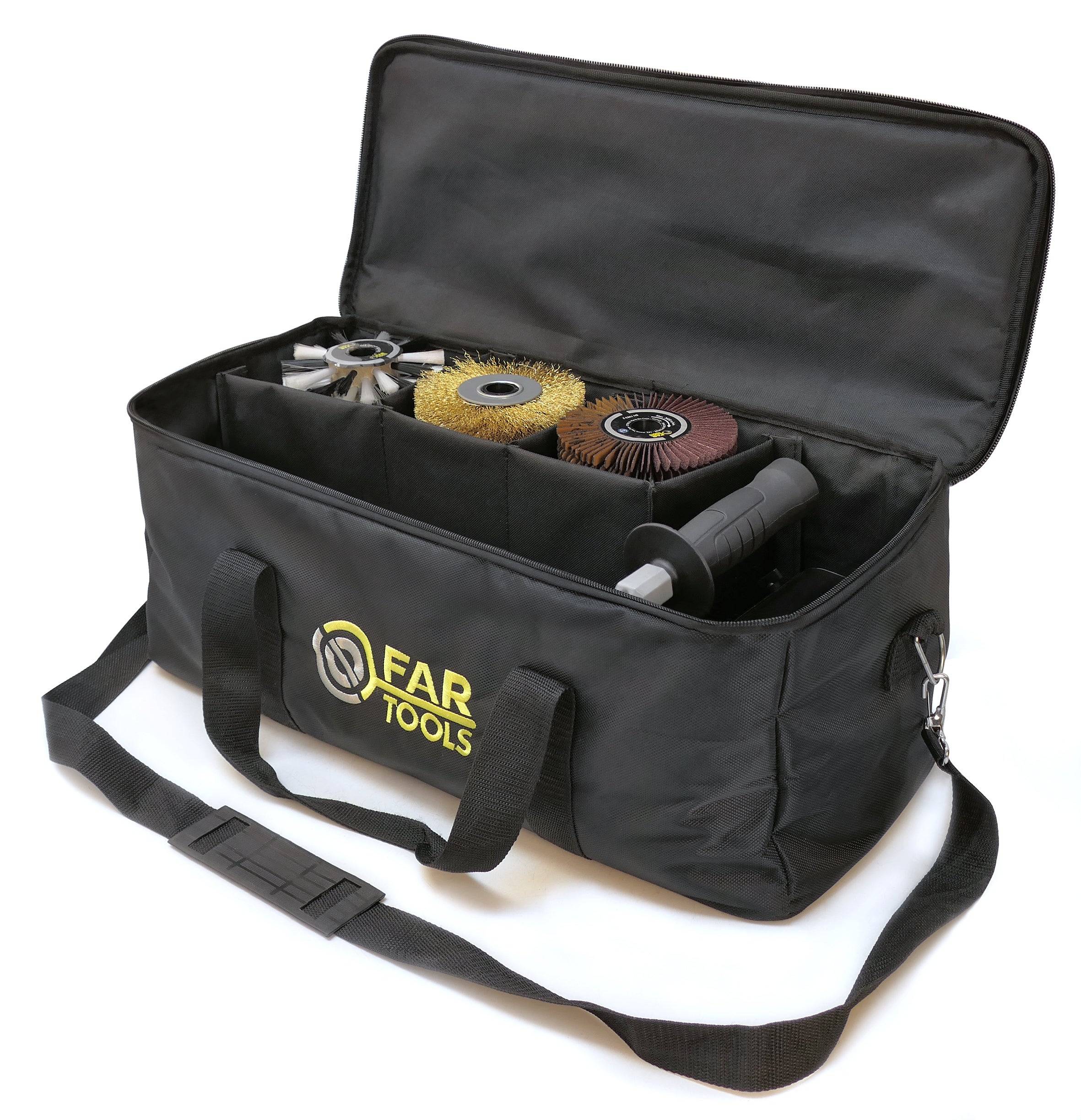 Sac de transport FAR TOOLS 24L pour rénovateur et 6 brosses - 110920 ...