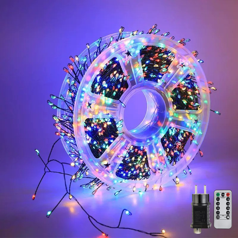Luci natalizie a LED per uso interno ed esterno, 30 m - 1000 LED, luci ...