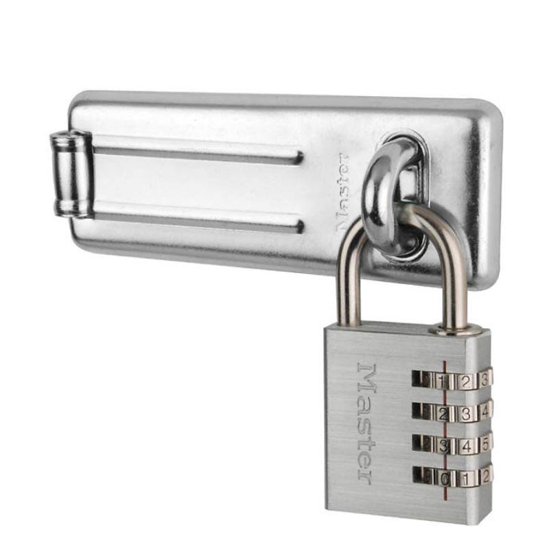 Pack moraillon et cadenas à code MASTER LOCK | Leroy Merlin