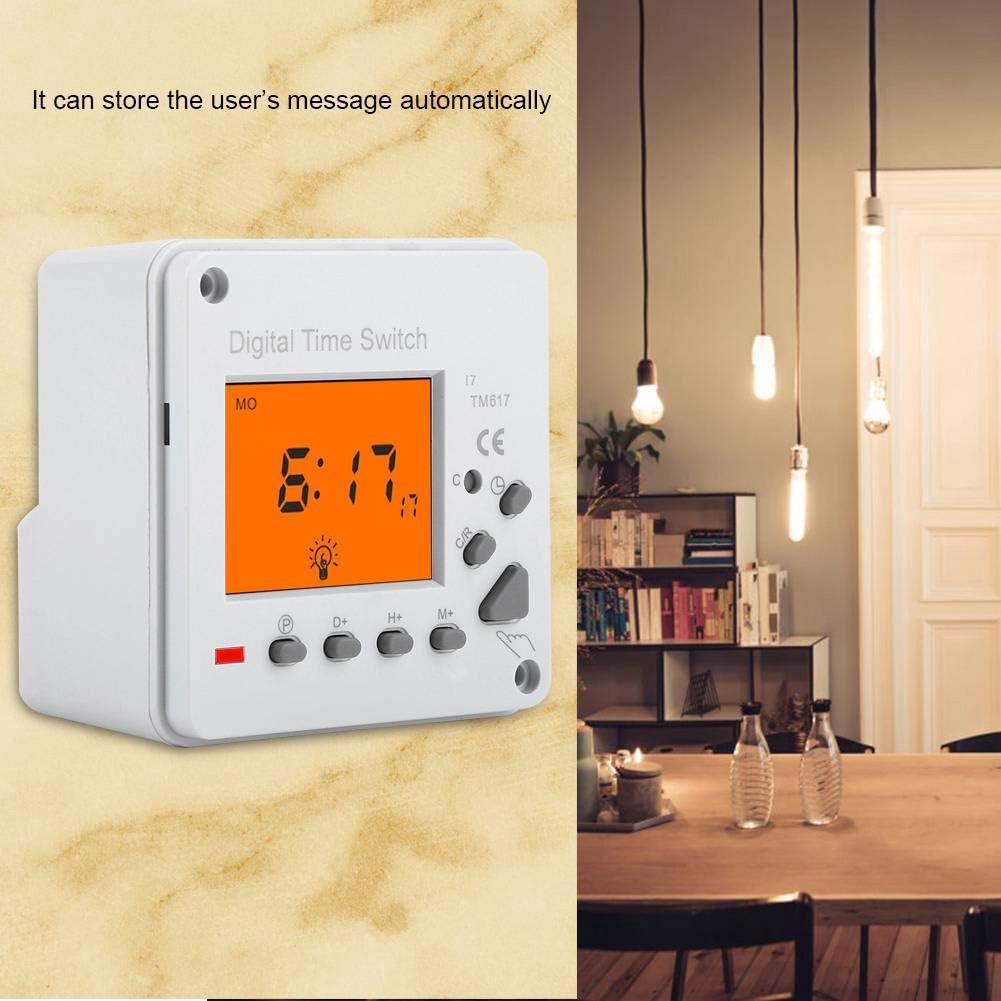Minuterie électronique monobloc 220V minuterie numérique programmable ...