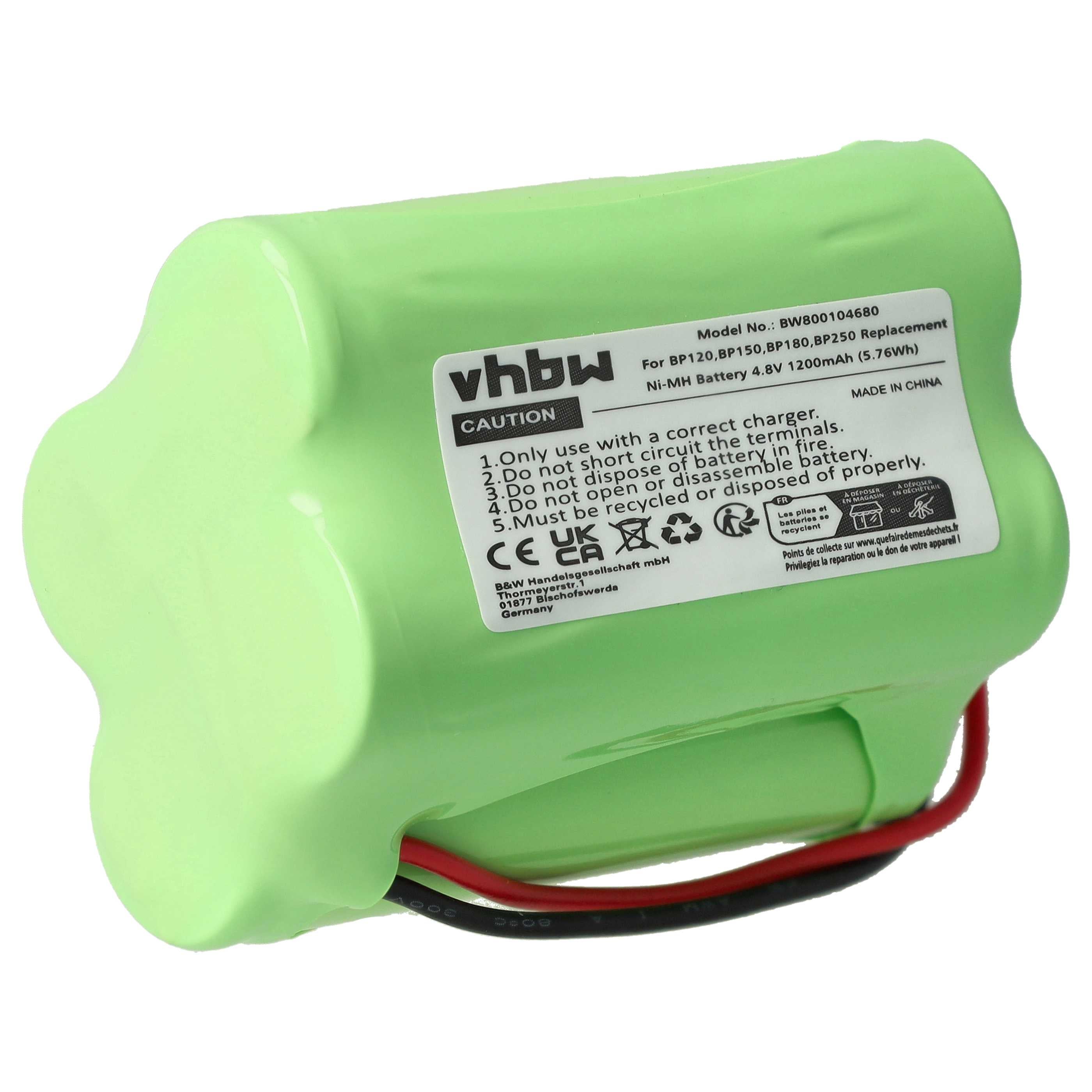 Vhbw Batterie compatible avec Radio Shack 20-520, Pro-90 radio talkie ...