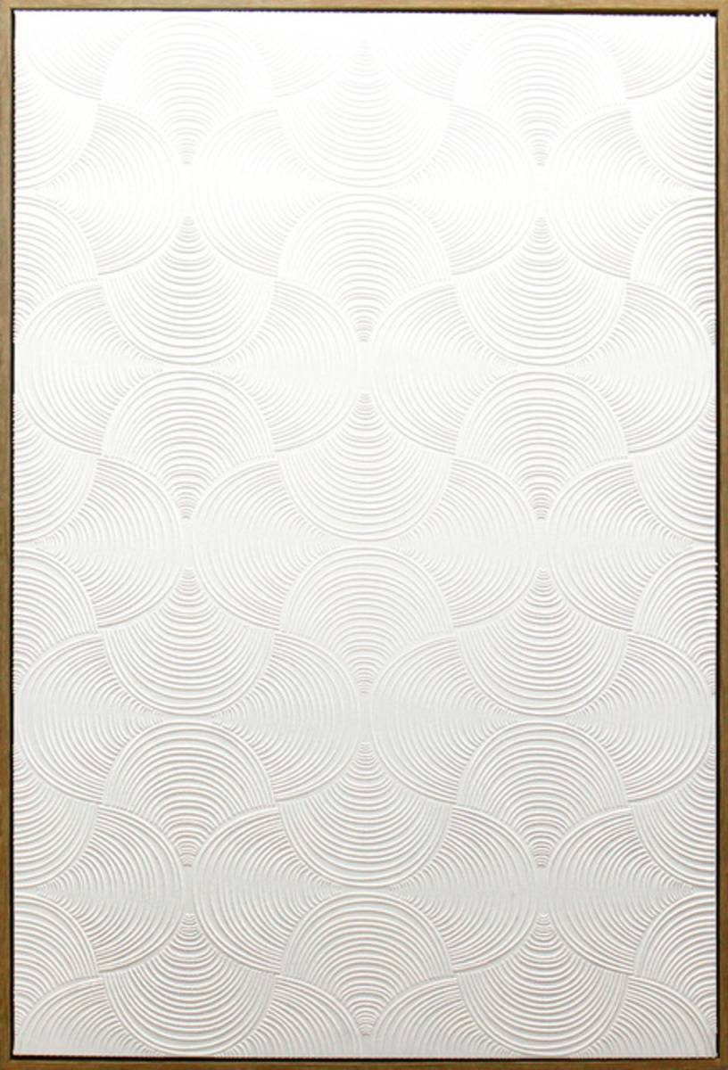 Toile 3D Marilou blanc 116x75cm - Atmosphera créateur d'intérieur ...