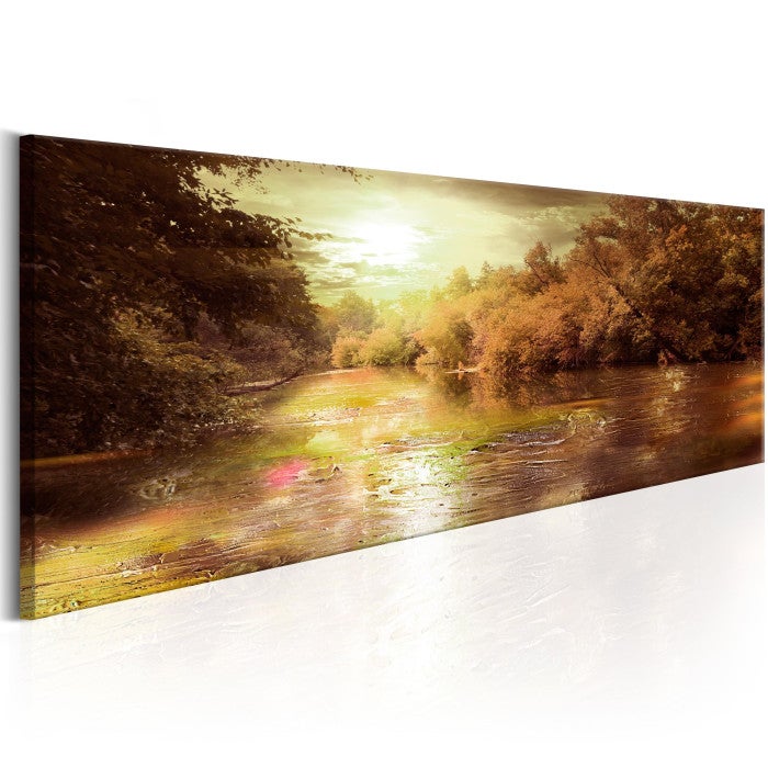 Tableau Imprimé "Mysterious Land" 50 x 150 cm | Leroy Merlin
