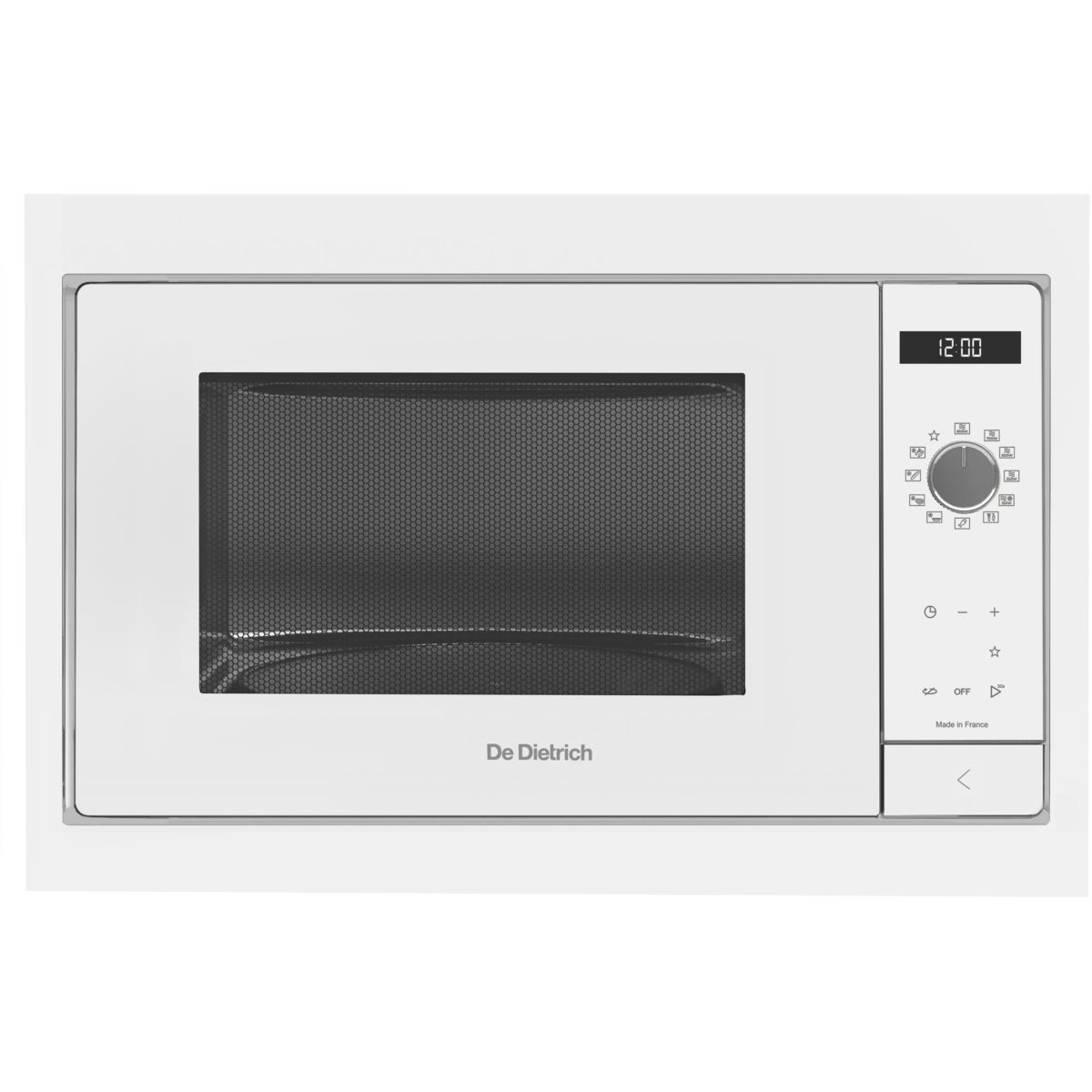 Micro ondes encastrable DE DIETRICH DME4310W Blanc Eternel | Leroy Merlin