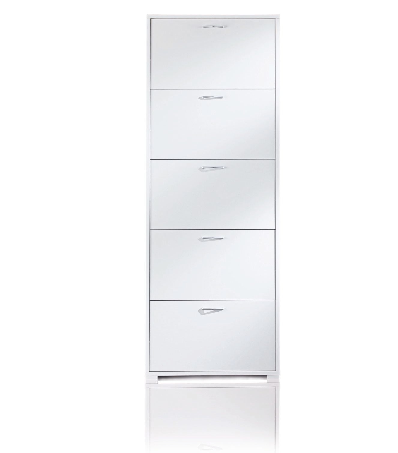 ZAPATERO SLIM INDIVIDUAL 5 PUERTAS BLANCO | Leroy Merlin