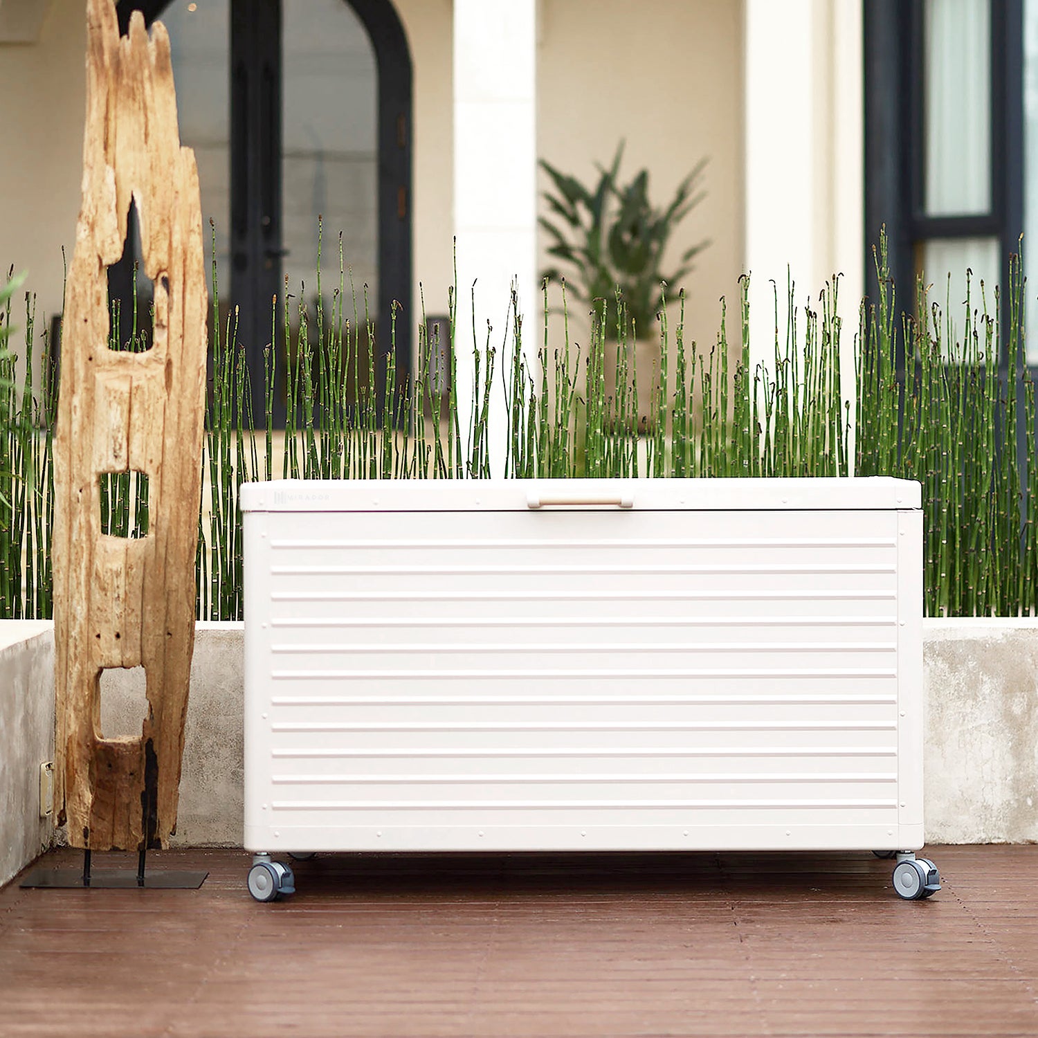 Arcón para Exterior 507 Litros de Aluminio MIRADOR, 130x60x70cm | Leroy ...