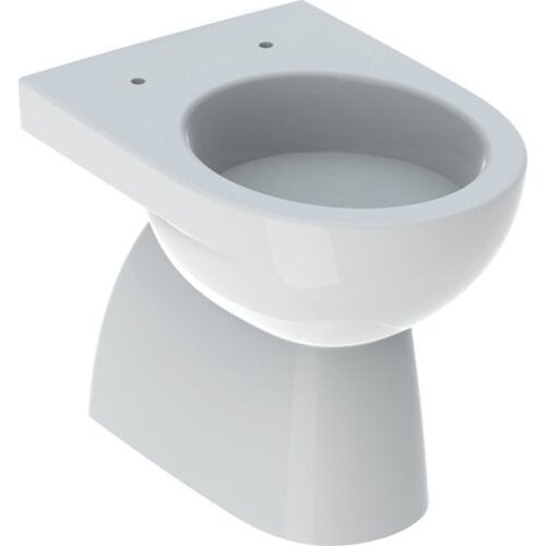 Geberit Renova WC au sol, chasse deau basse, sortie verticale, forme ...