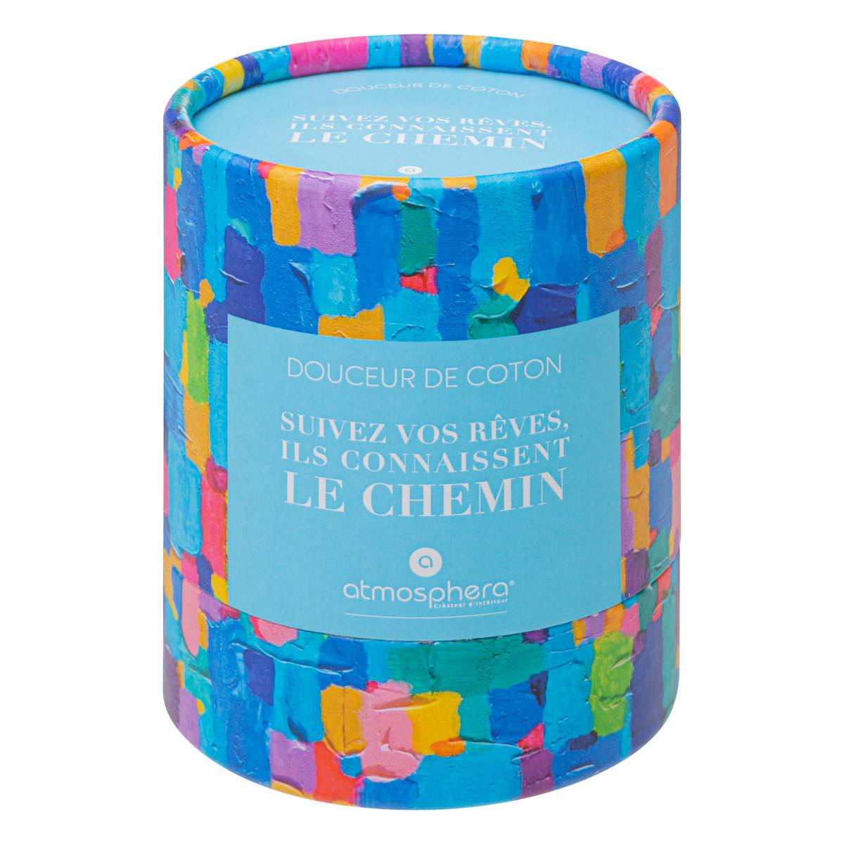 Bougie parfumée "Jomy" - douceur de coton - 200g - Atmosphera créateur ...