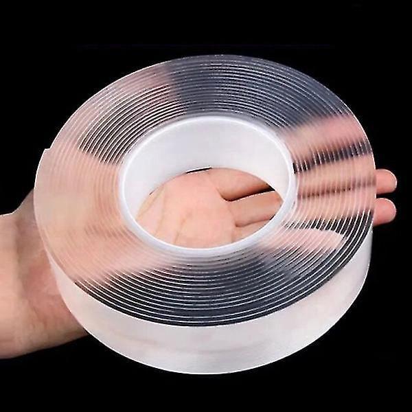 Ruban Velcro nano transparent double face,lavable et réutilisable,5 ...