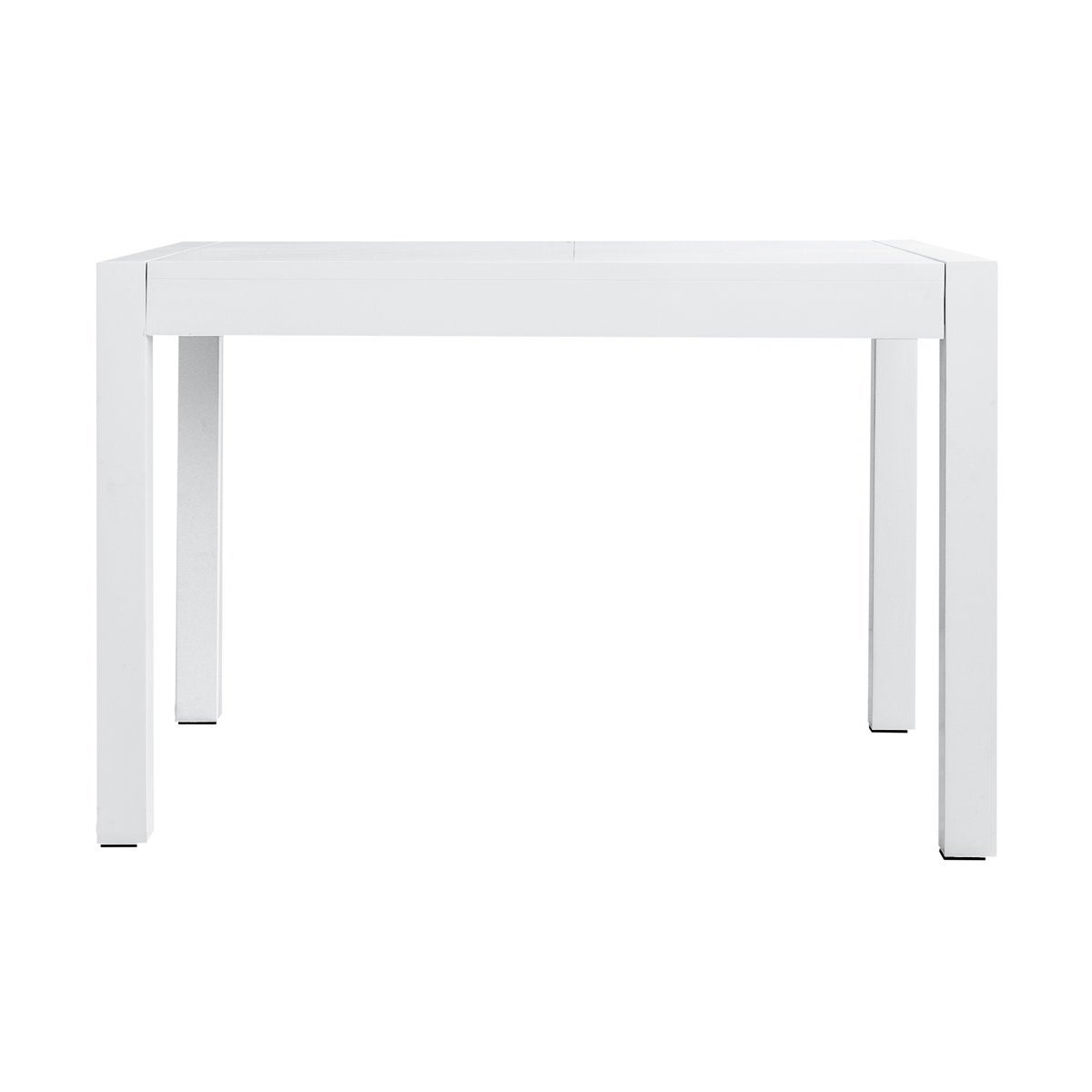 Table à manger extensible blanche 120 Lane 76 cm x 120 cm | Leroy Merlin