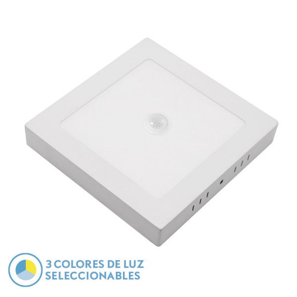 Downlight Superf. Onyx 18w 3000k-4000k-6500k White 1620lm Square C ...