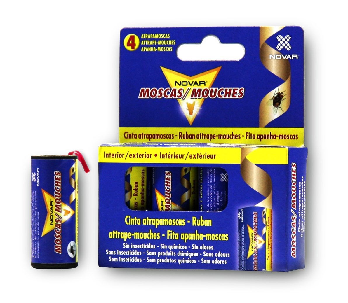 NOVAR 209061-Nastro per mosche Case-4 | Leroy Merlin