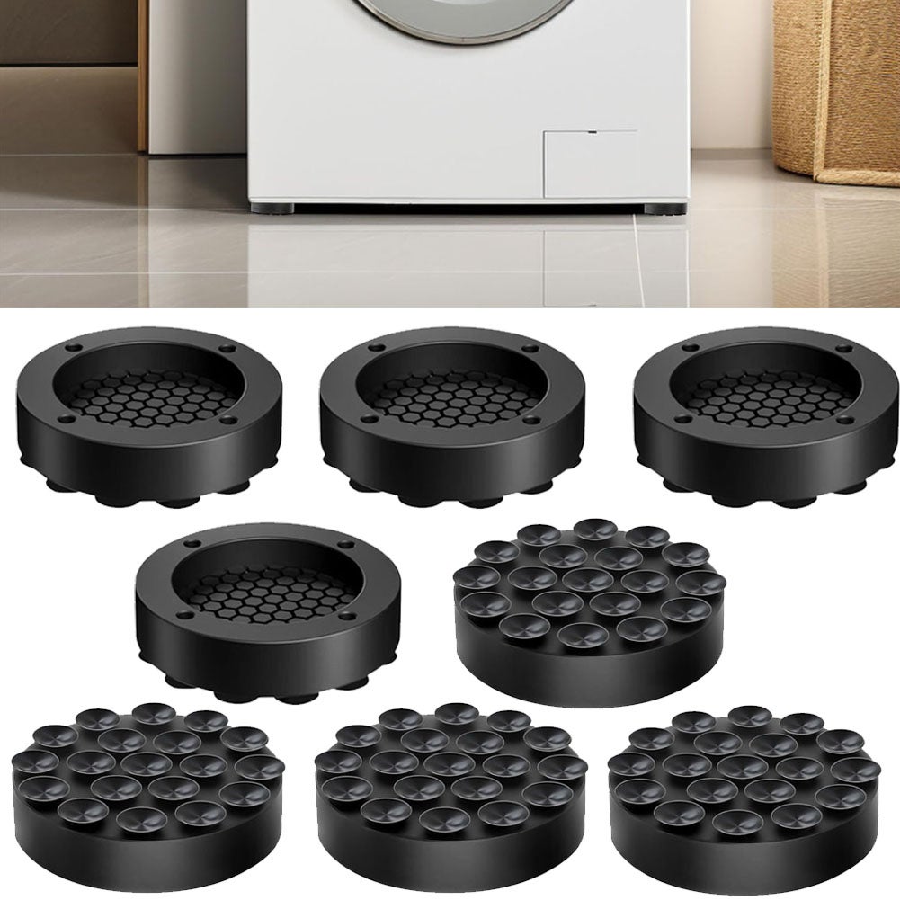 Lot de 8 patins universels anti-vibrations pour machine à laver et ...