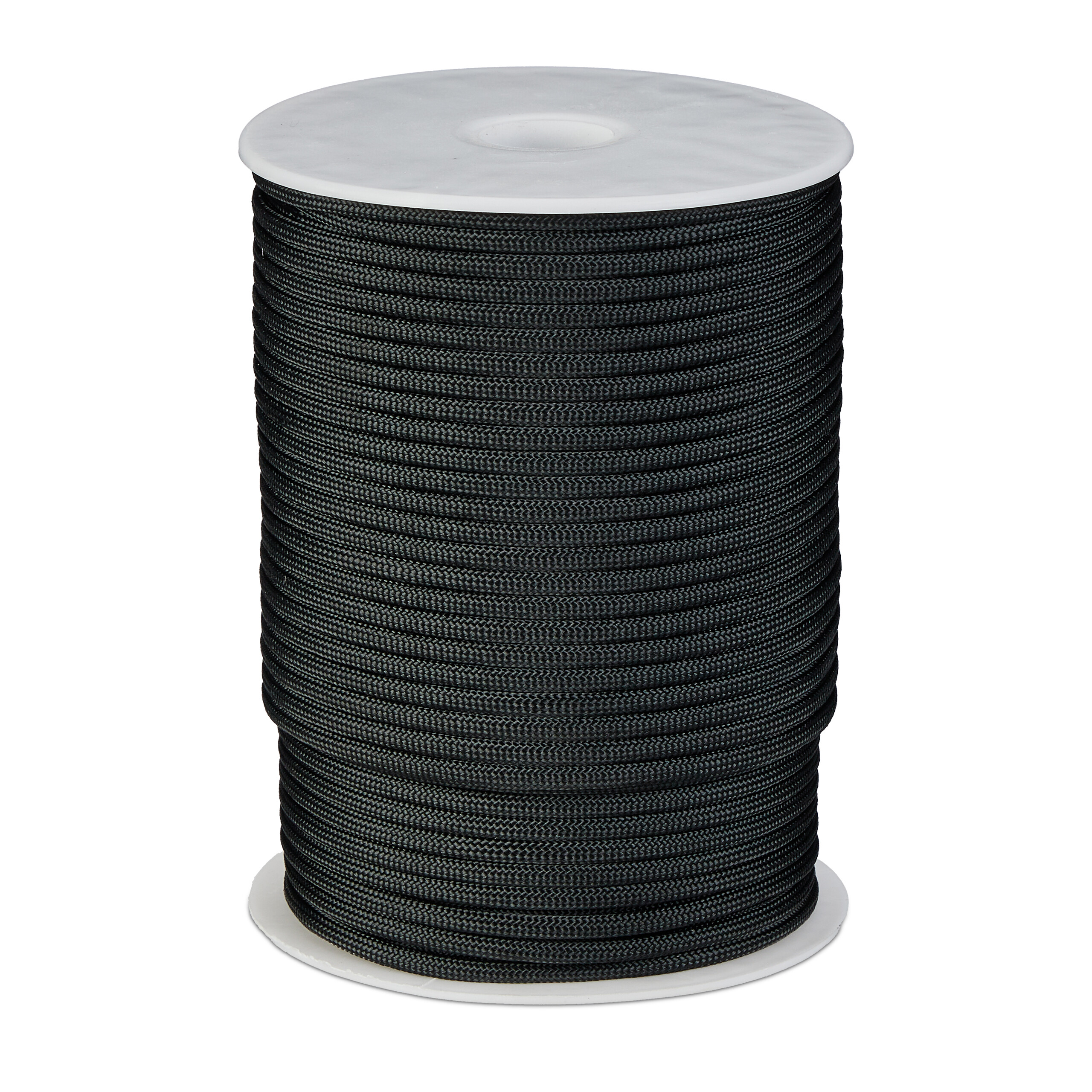 Relaxdays Cuerda de Nailon de 4 mm, 80 m, Resistente a Desgarros, Tipo ...