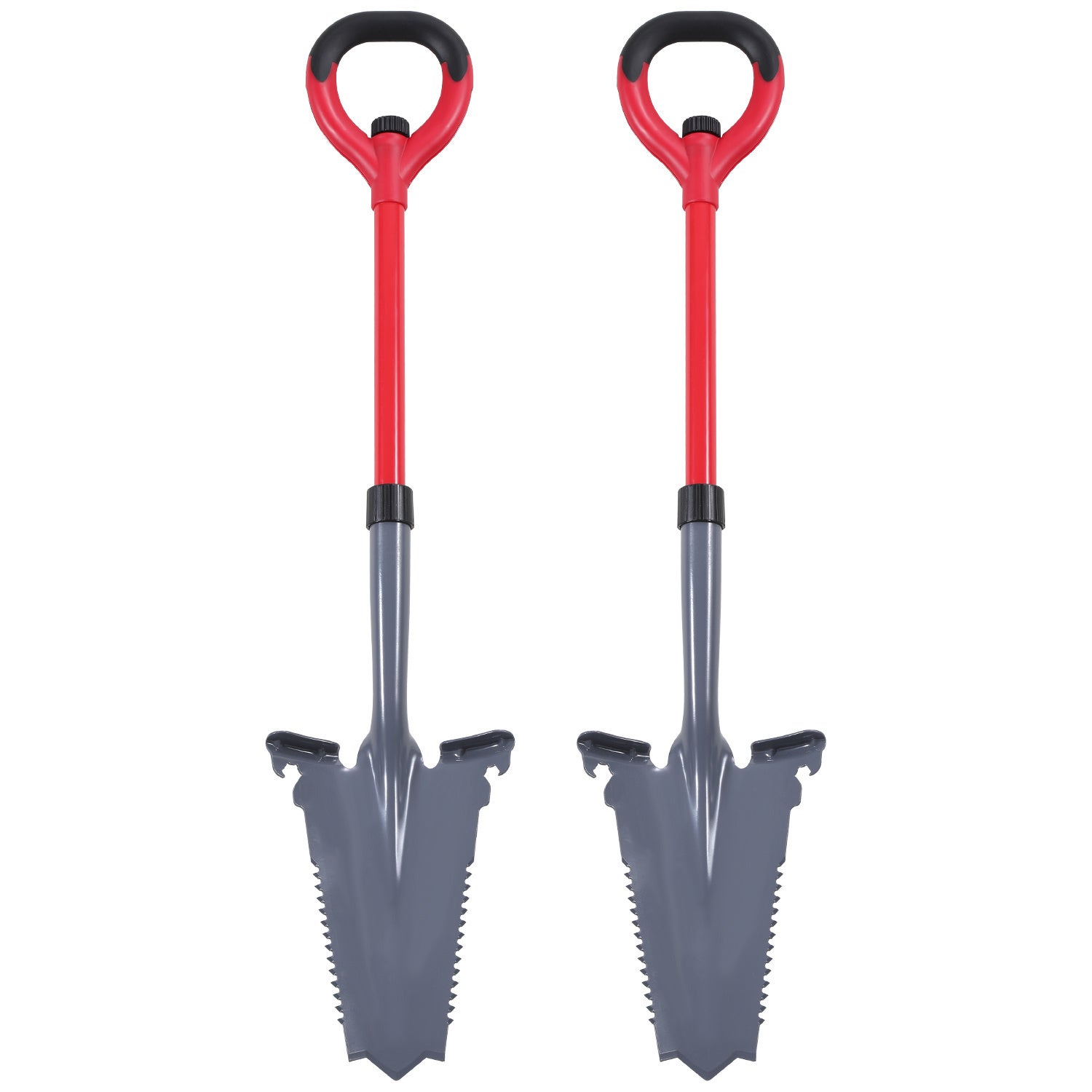 Pala multiusos para jardín - Dientes afilados de acero - Diseño ligero ...