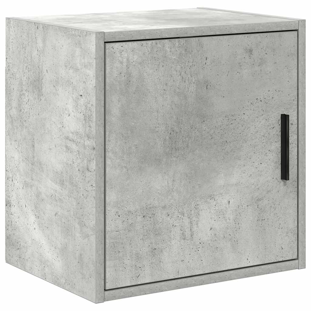 Meuble de rangement | Armoire murale de garage gris béton bois d ...