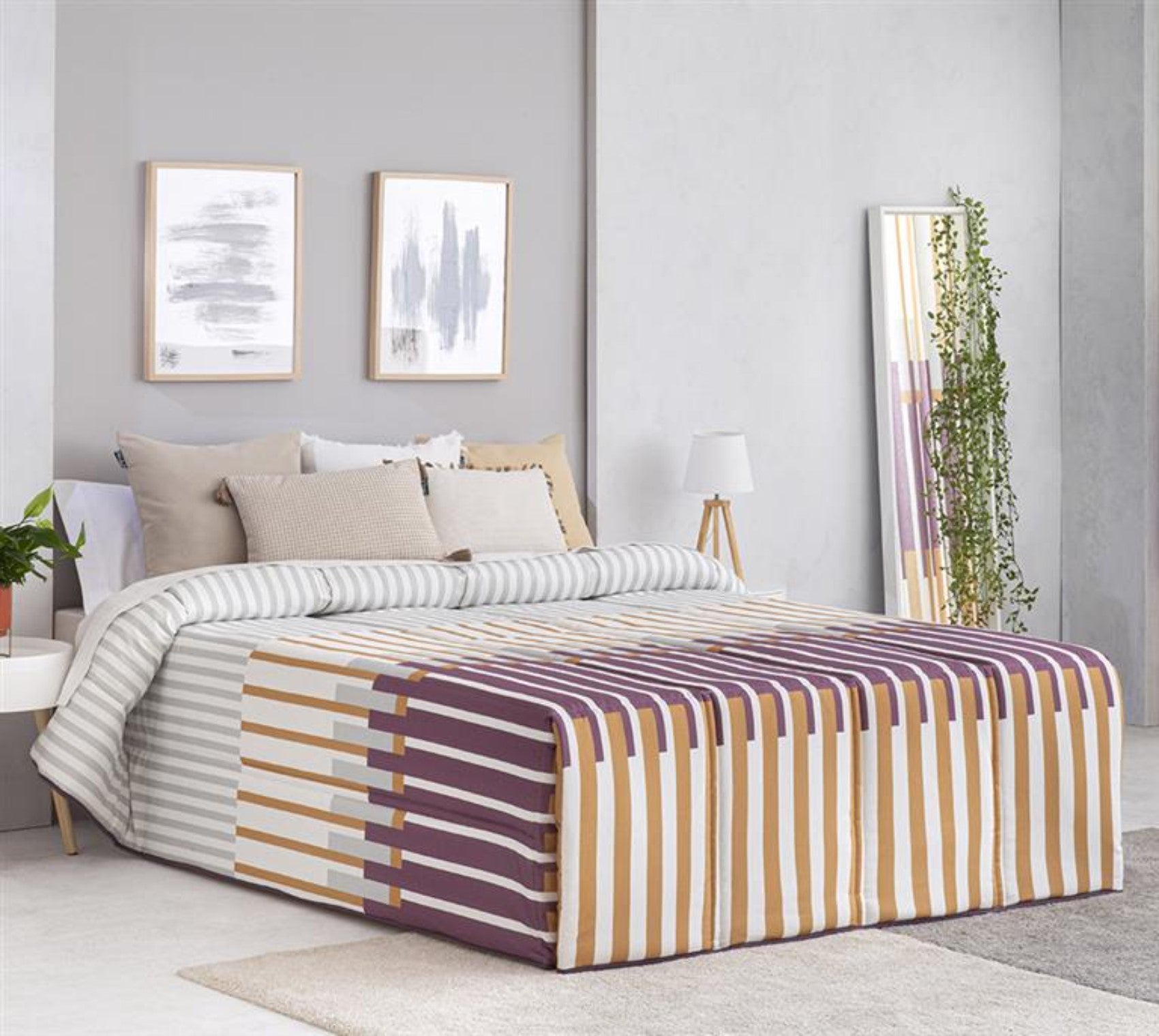 Edredón Conforter Alava Rosa para Cama de 135 cm | Leroy Merlin